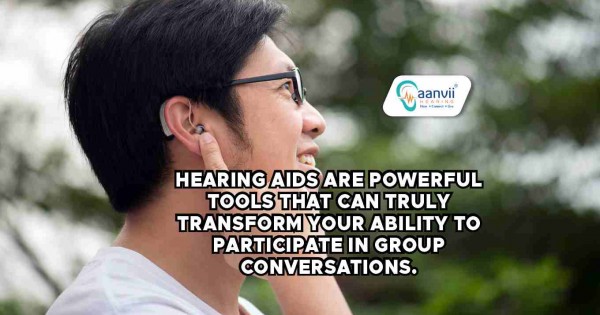 Improving Talks with Aanvii Hearing Aids Support